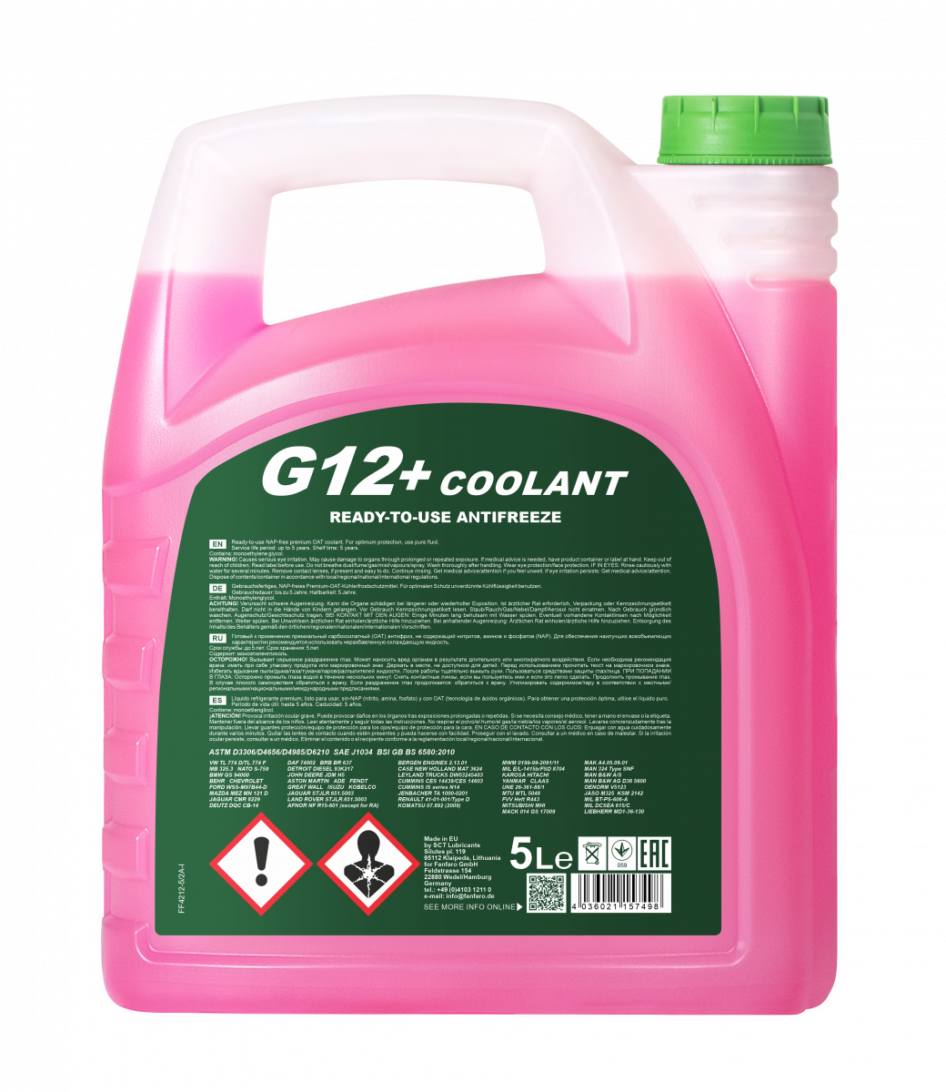 FANFARO Coolant G12+